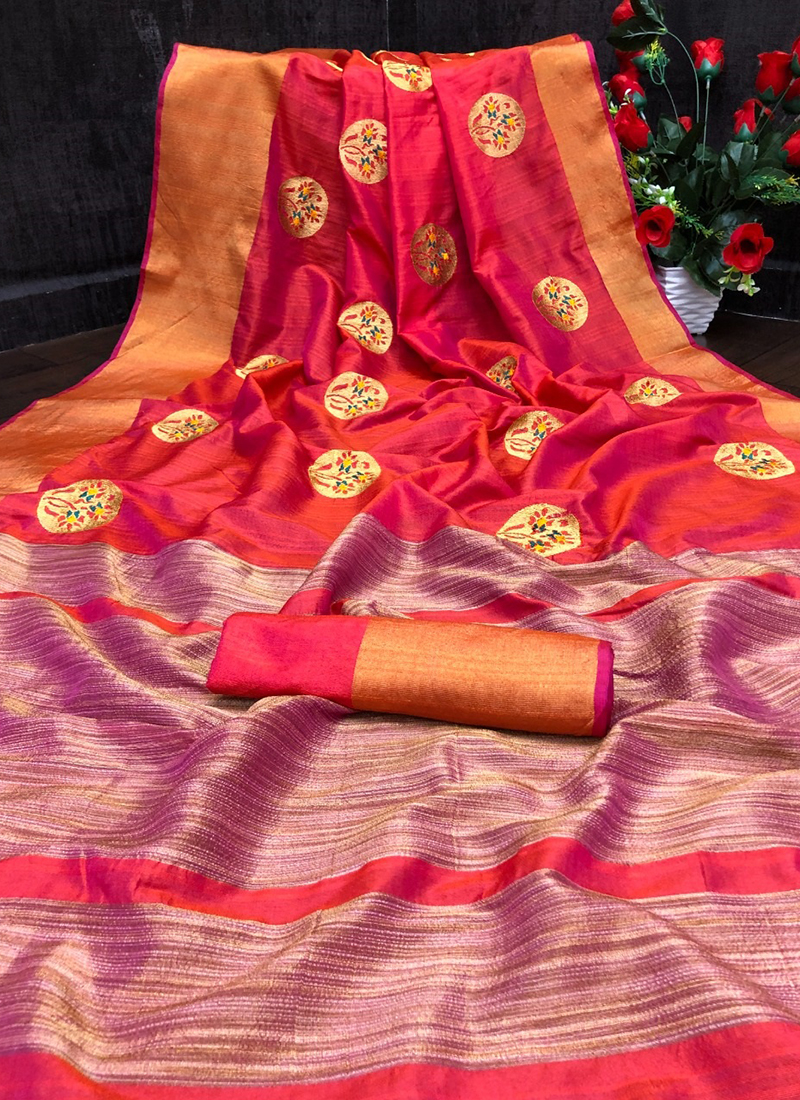 Motichur Soft Silk Wholesale Sarees 5 Pieces Catalog Catalog