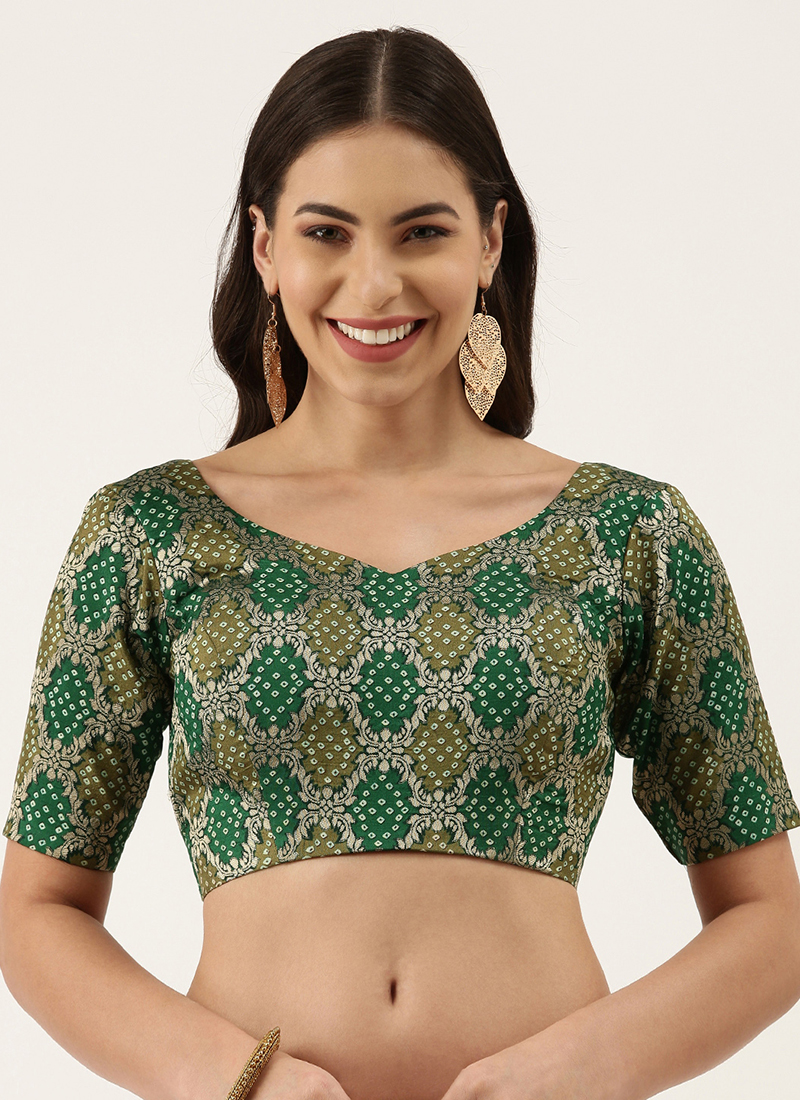 New Designer Fancy Readymade Heavy Silk Blouses Collection Catalog