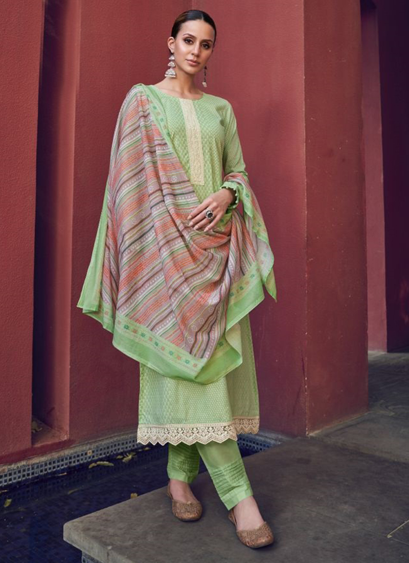 Lamhay Pure Lawn Cambric Wholesale Salwar Suits 8 Pieces Catalog Catalog