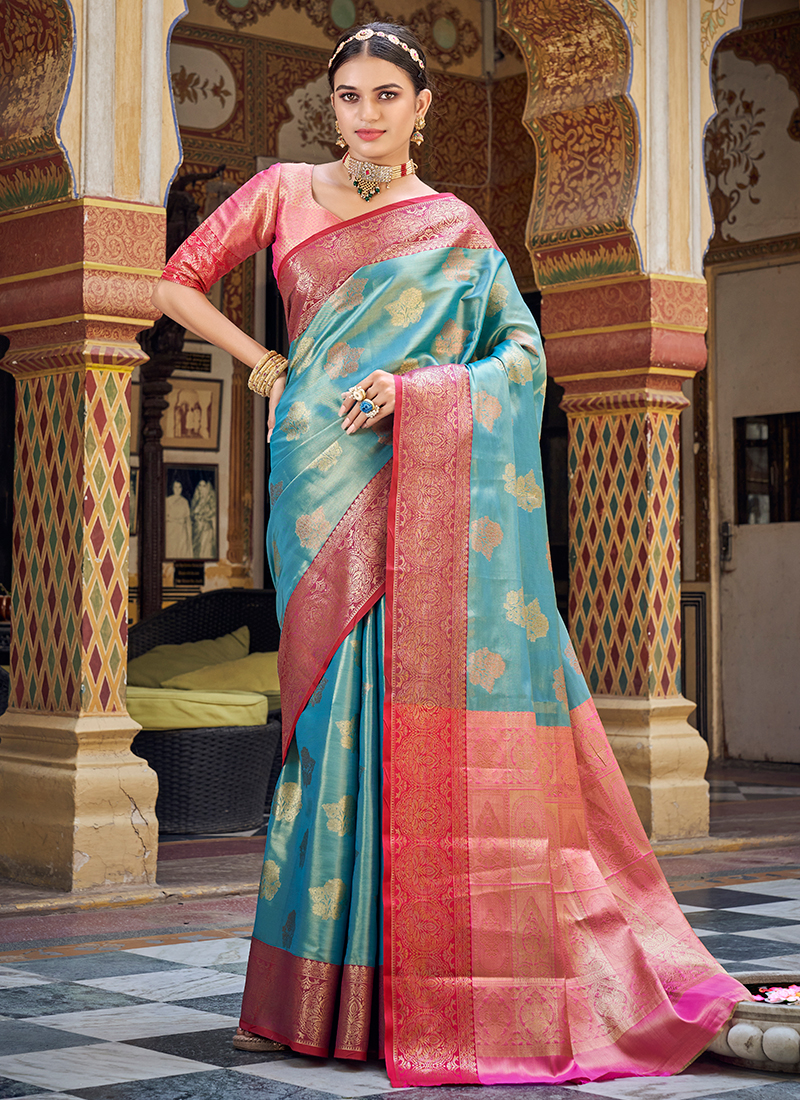Avyuktha Handloom Tissue Wholesale Sarees 6 Pieces Catalog Catalog