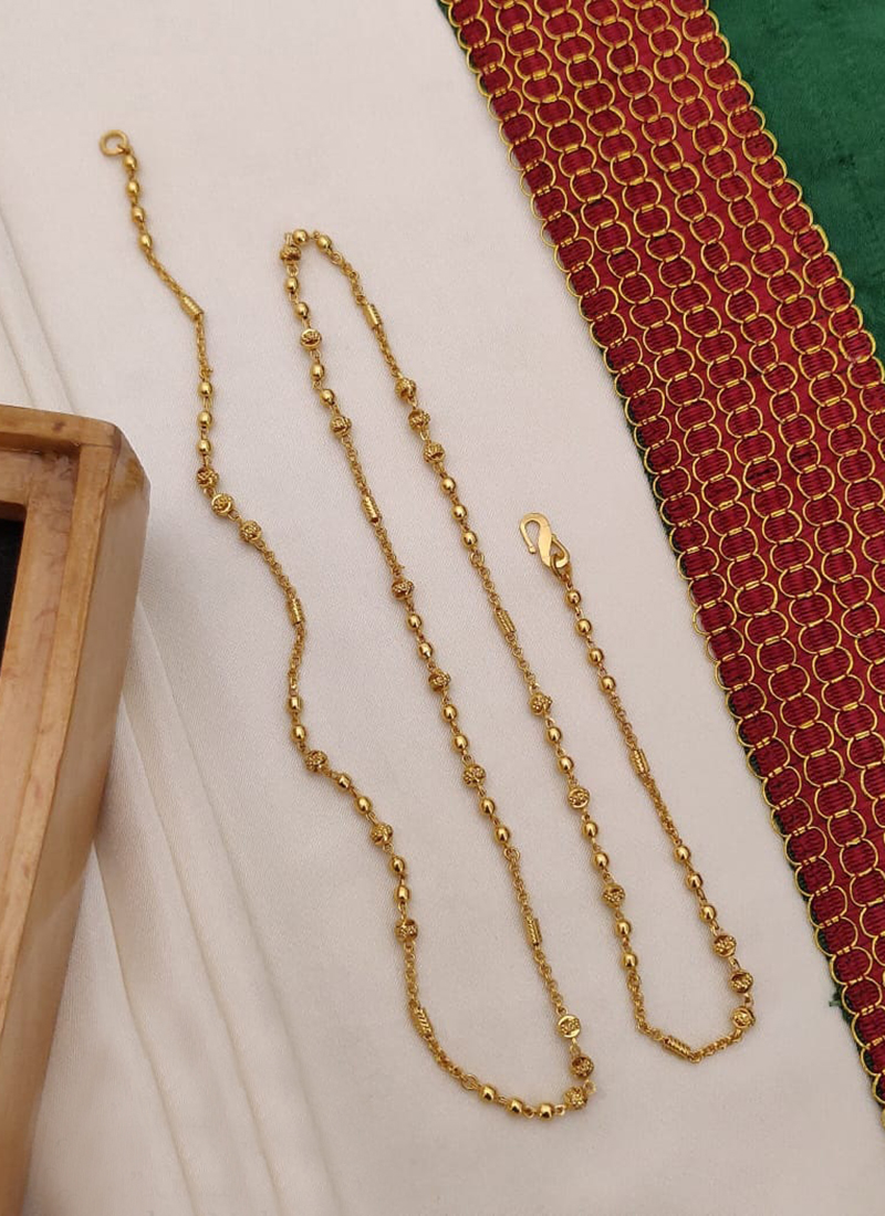Buy High Gold Desinger Fancy Brass Beautiful Mala Online From Surat ...