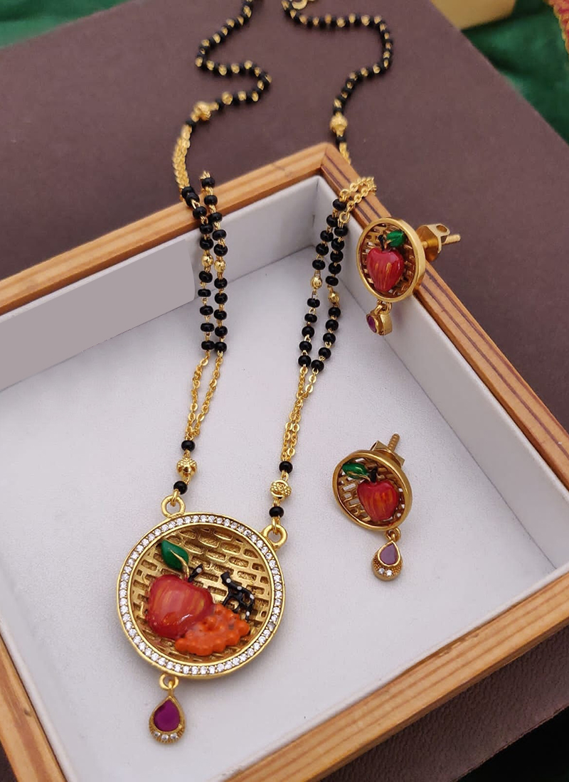 Buy Fancy High Gold Mangalsutra Pandal Butti Online From Surat ...