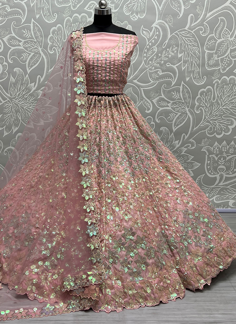 A2401 Organza Wholesale Lehenga Cholis 3 Pieces Catalog Catalog