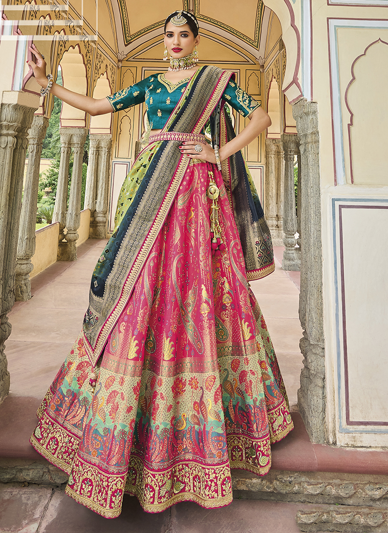 Royal Vol 29 Silk Wholesale Bridal Lehenga Cholis 7 Pieces Catalog Catalog