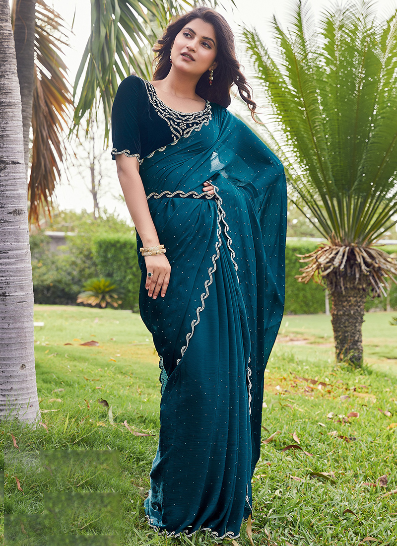 Angel Pari Satin Silk Wholesale Zarkan Sarees 18 Pieces Catalog Catalog