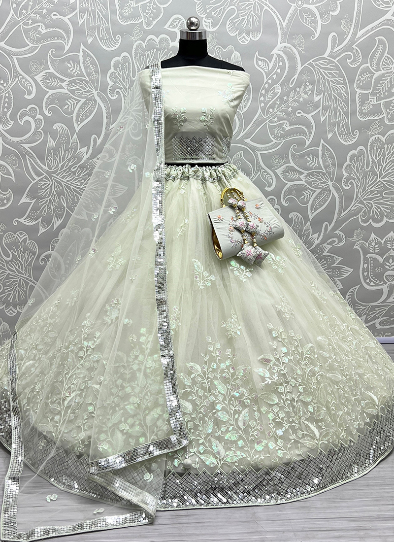 A2432 Bridal Net Wholesale Lehenga Cholis 3 Pieces Catalog Catalog