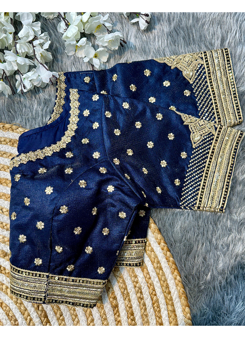 Royal blue blouse for wedding 60 photos - Astyledwedding.com