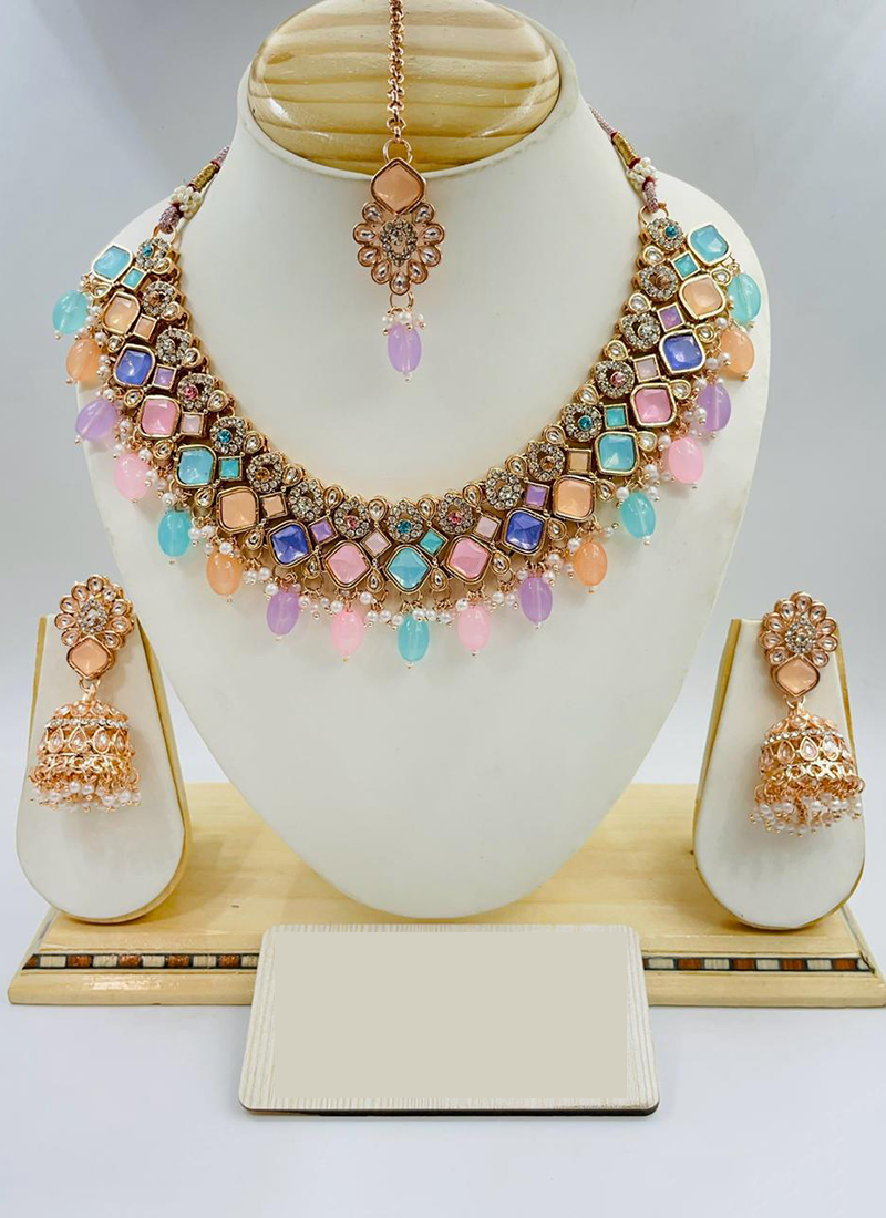 Diamond Pearl Necklace Set Catalog