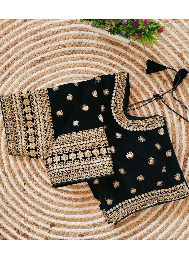 Matka Pure 9000 Velvet Wholesale Readymade Blouse 8 Pieces Catalog Catalog