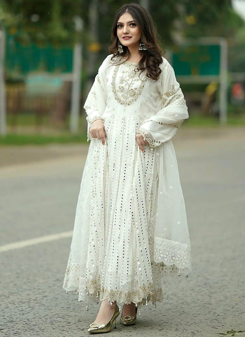 Anamsa264 Pure Georgette Wholesale Designer Salwaar Suit 1 Piece ...