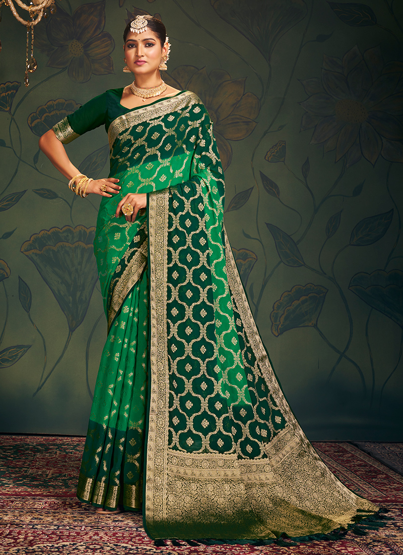 Rangat Georgette Wholesale Sarees 12 Pieces Catalog Catalog