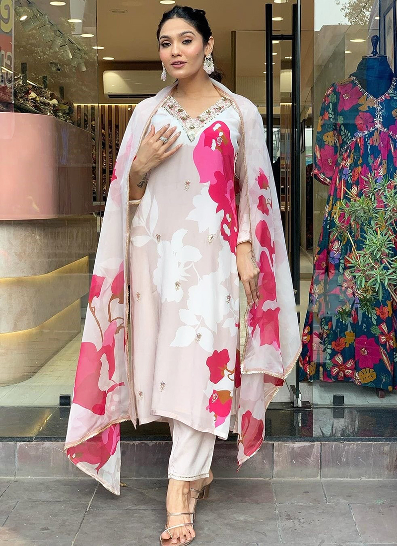 Vaishnavi Pure Muslin Wholesale Readymade 3 Pcs Kurti Set 2 Piece ...