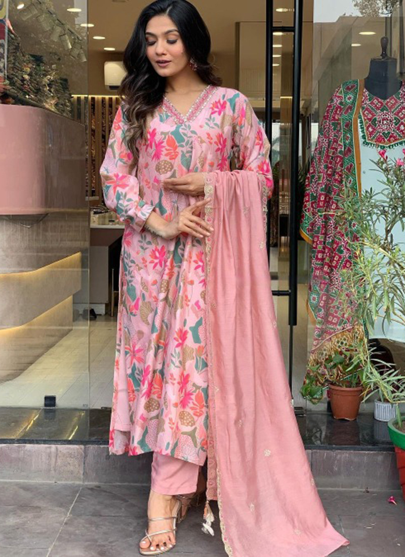 Vaishnavi Pure Muslin Wholesale Readymade 3 Pcs Kurti Set 2 Piece ...