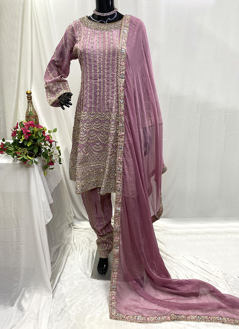 MBDL 1092 Shimmer Silk Wholesale Readymade Salwar Suit 3 Pieces Catalog ...