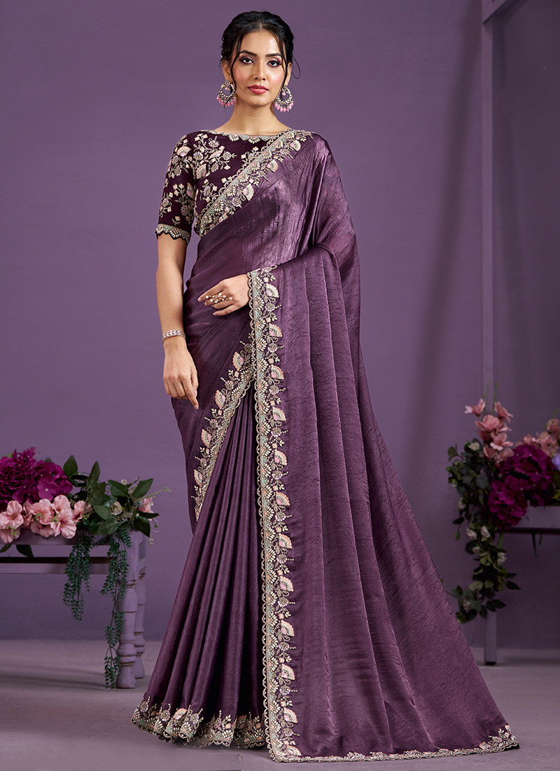 Advaya Tone Satin Silk Wholesale Saree 13 pieces Catalog Catalog