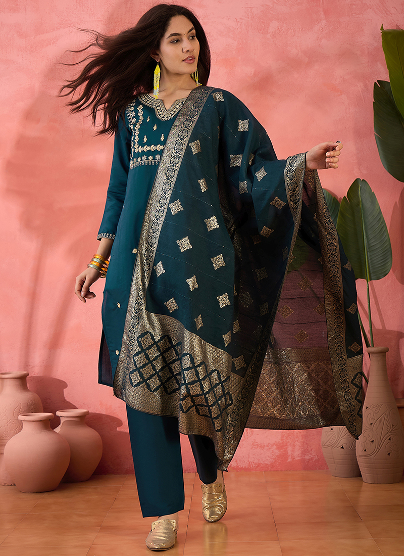 Roman Silk Wholesale Readymade Kurti Set 8 Piece Catalog Catalog