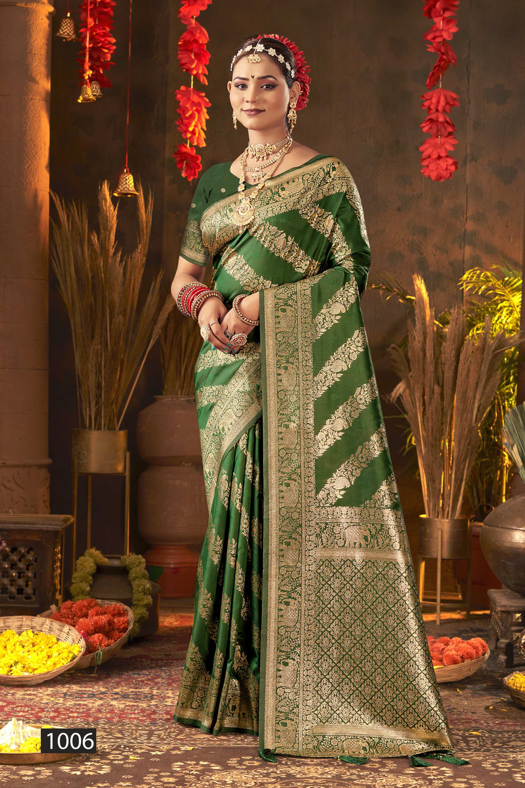 Silk Daily Wear Saree 6 Pieces Catalog Catalog