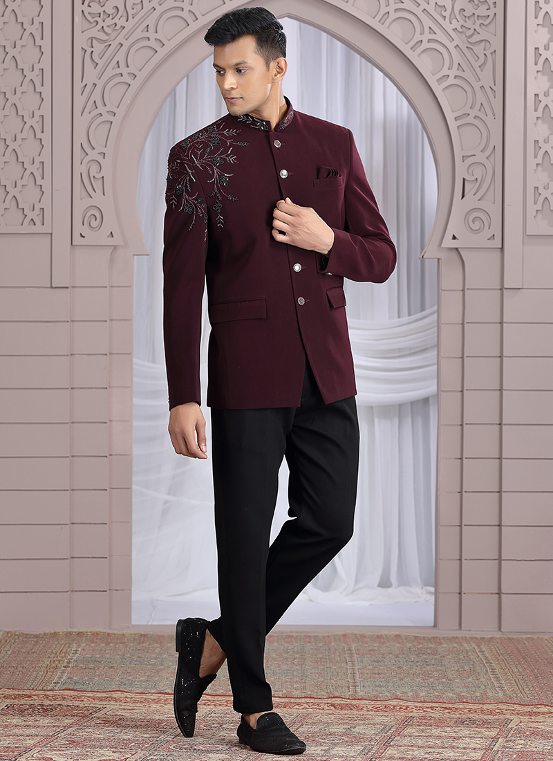 Imported Wedding Wear Readymade Jodhpuri Suit 14 Pieces Catalog Catalog